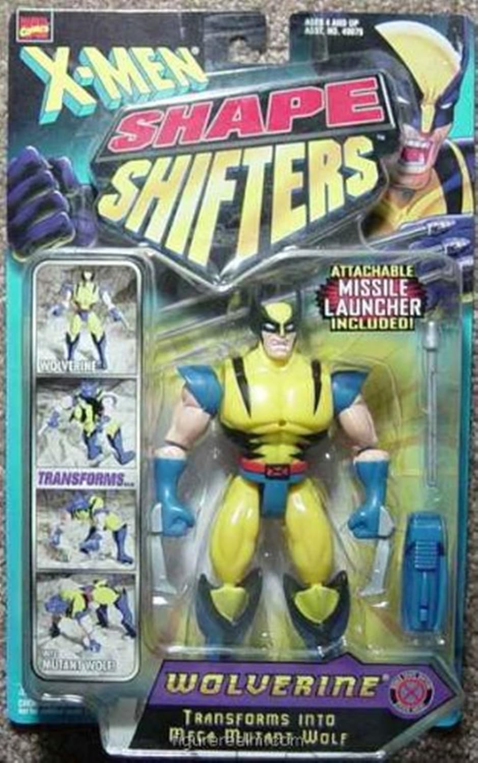 Amazon.com: X-Men Shape Shifters: Wolverine 7" Poseable Action Figure ...
