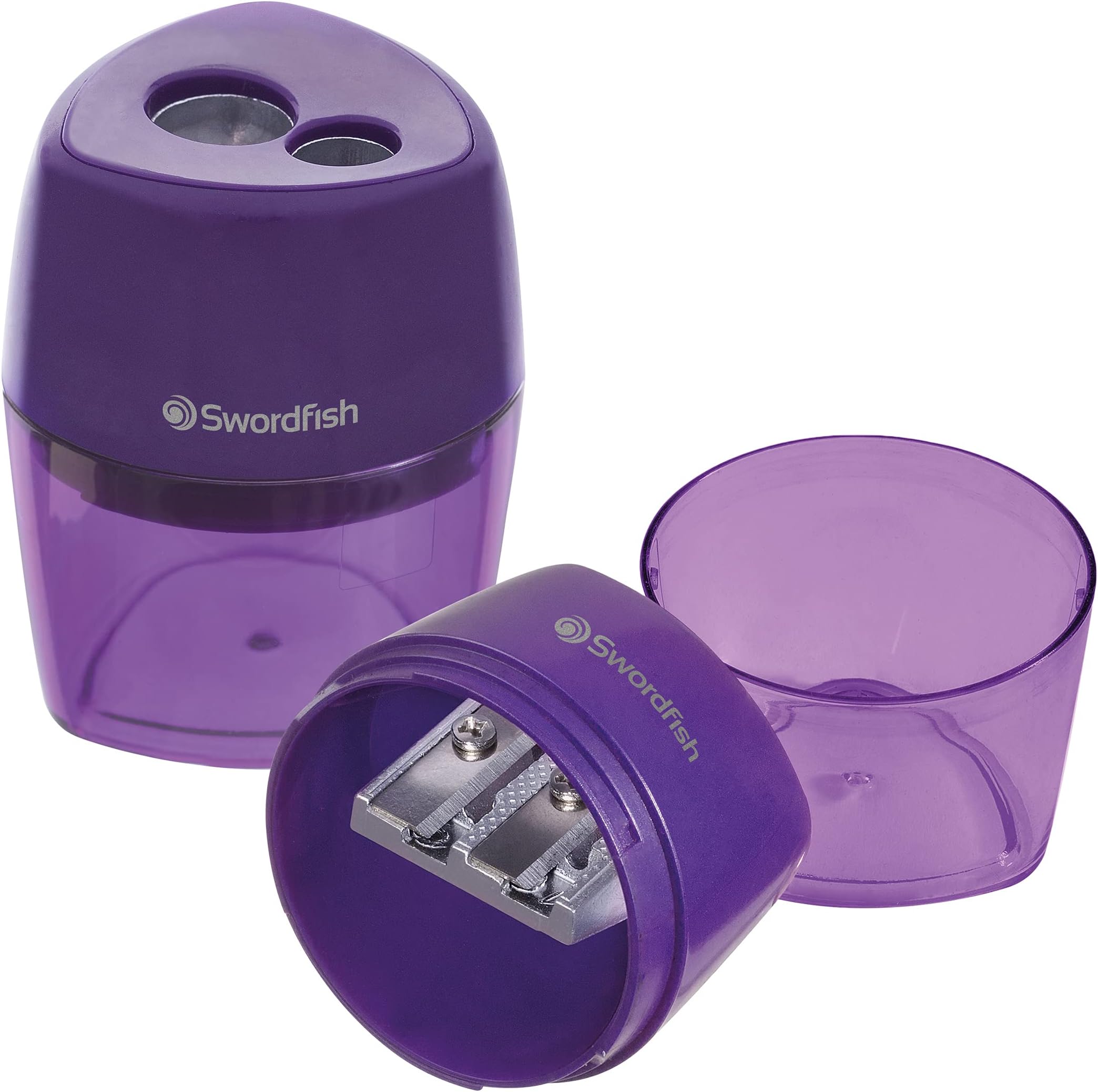 STAEDTLER 512 00 Noris Club Double-Hole Tub Sharpener for Graphite ...