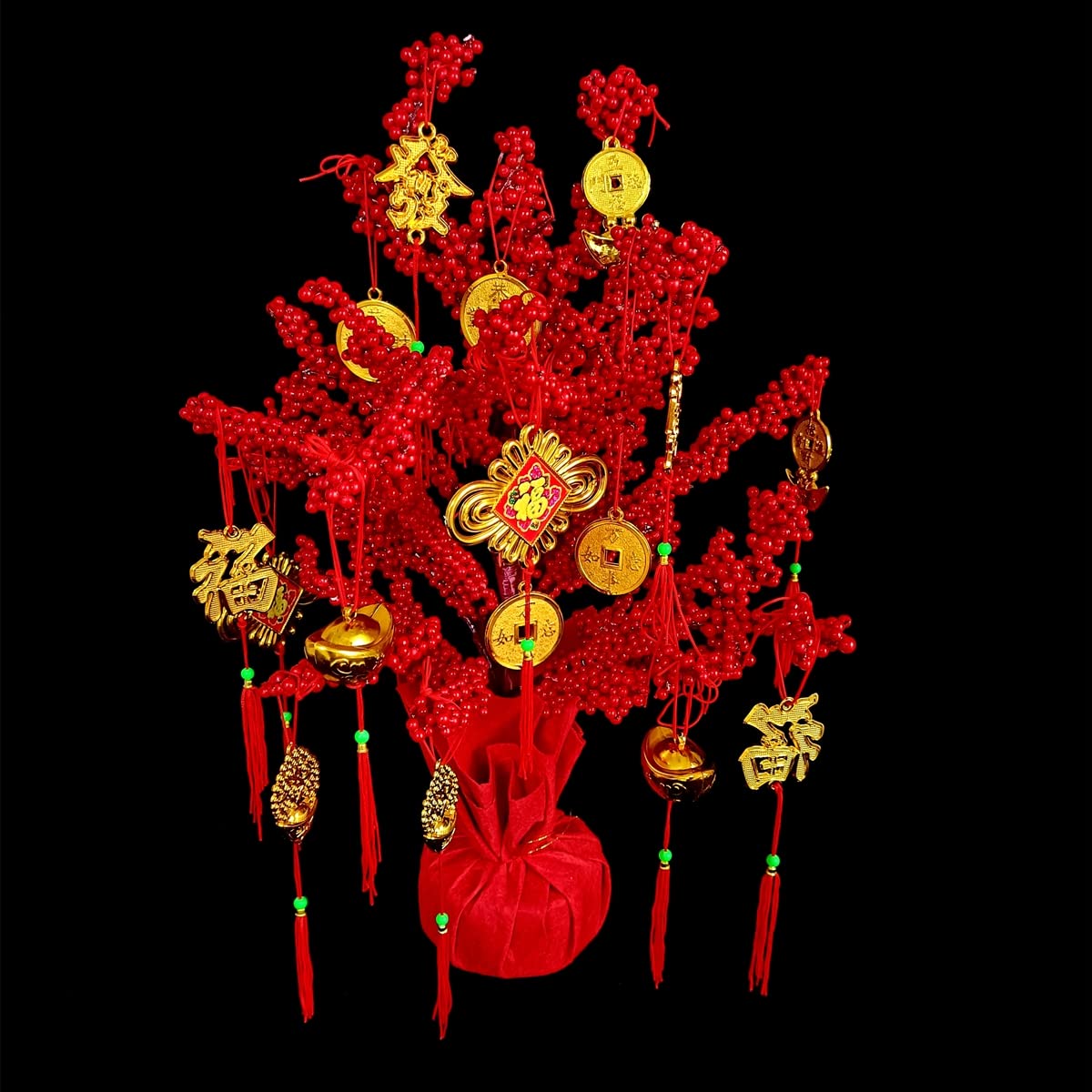 Amazon.com: LOONELO Money Fortune Coins Tree, 2024 Chinese Dragon New ...