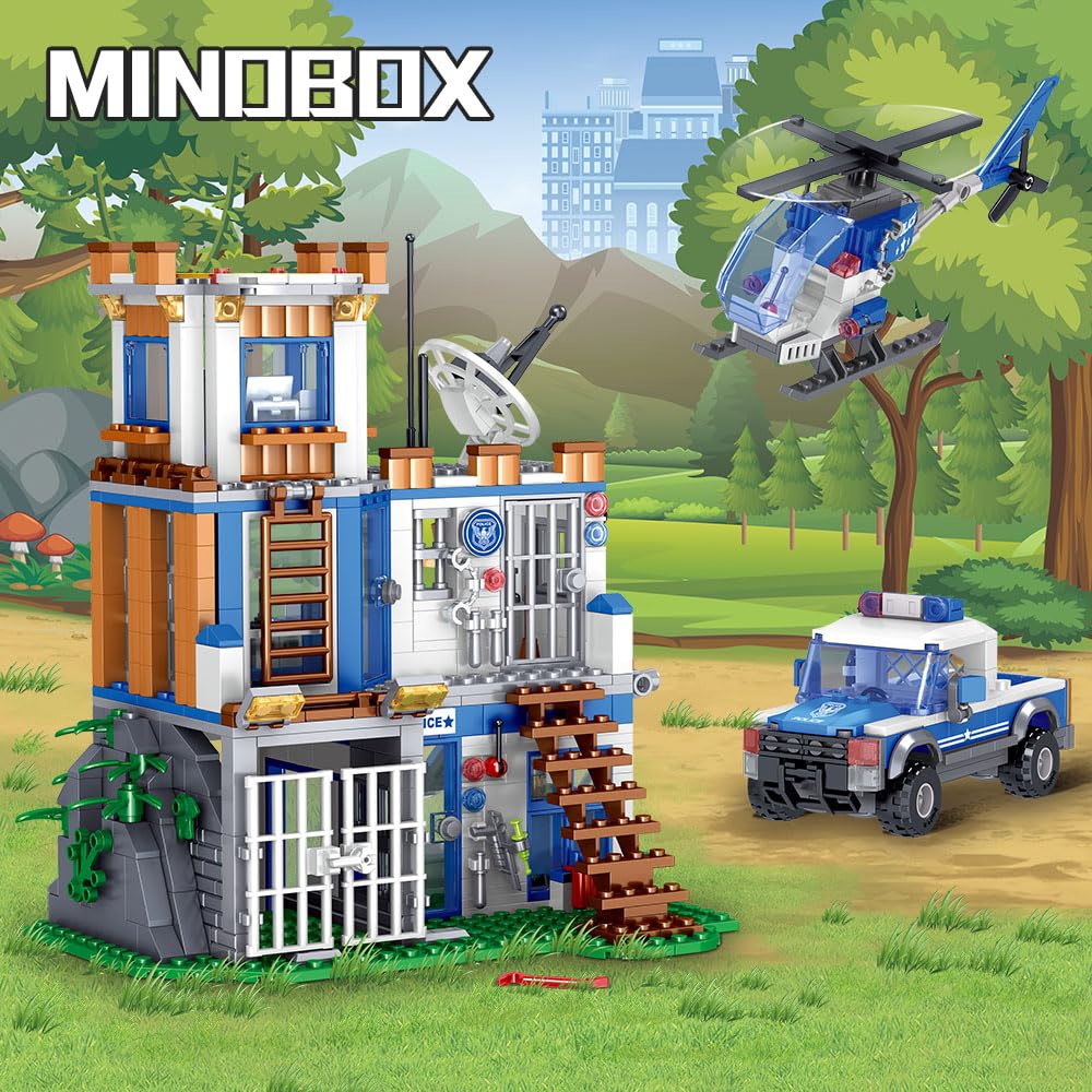 MindBox City Police Stati...B0CFGLLCXR | Encarguelo.com.ve