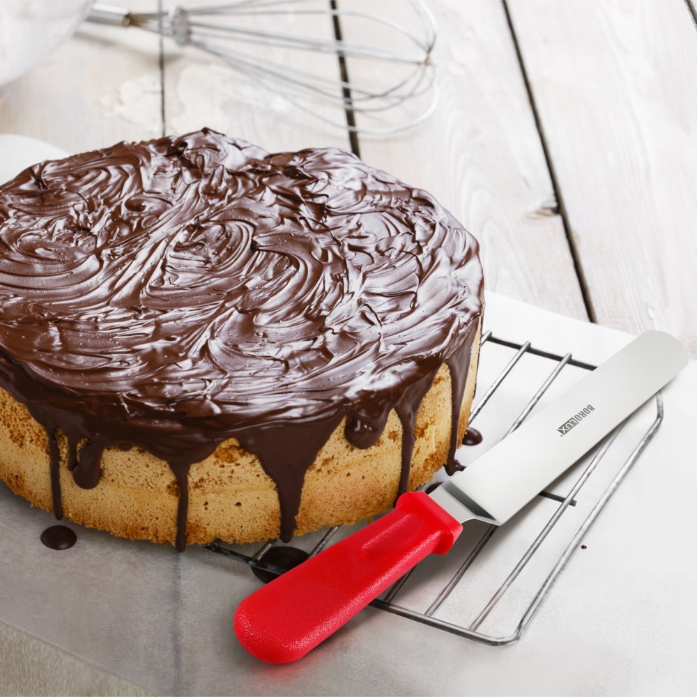 Snapklik.com : Emopeak Cake Decorating Spatulas - Stainless Steel Icing ...