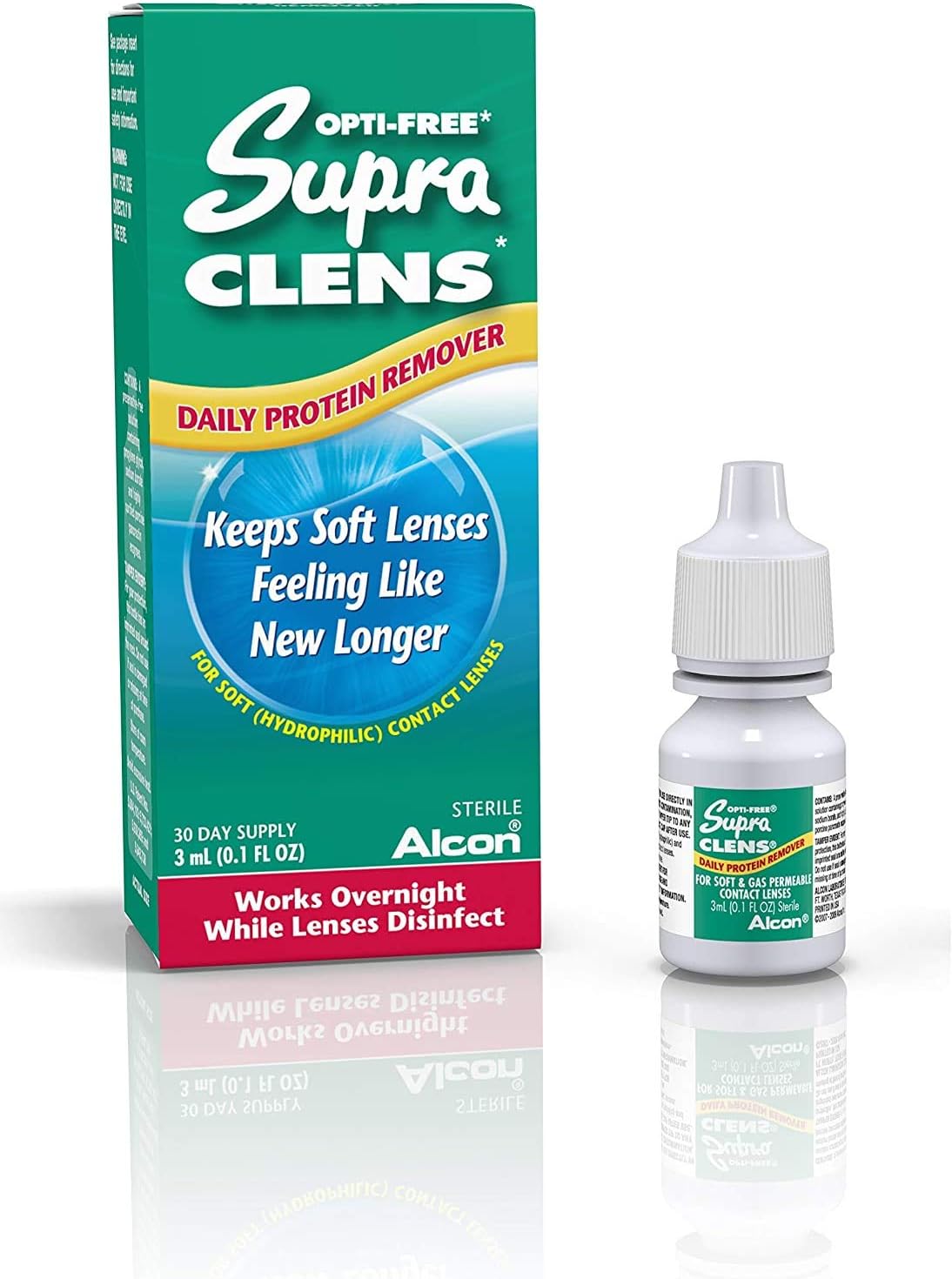 Amazon.com: Opti-Free Supra Clens Daily Protein Remover 3 ml : Health ...