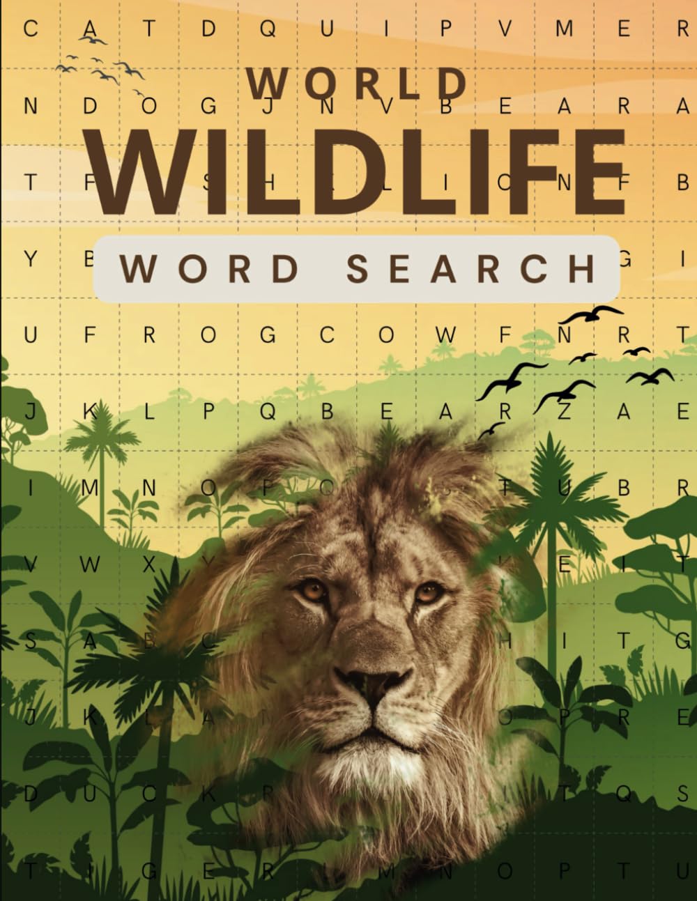 World Wildlife Word Search: an exciting wild hunt in 8.5x11 format ...
