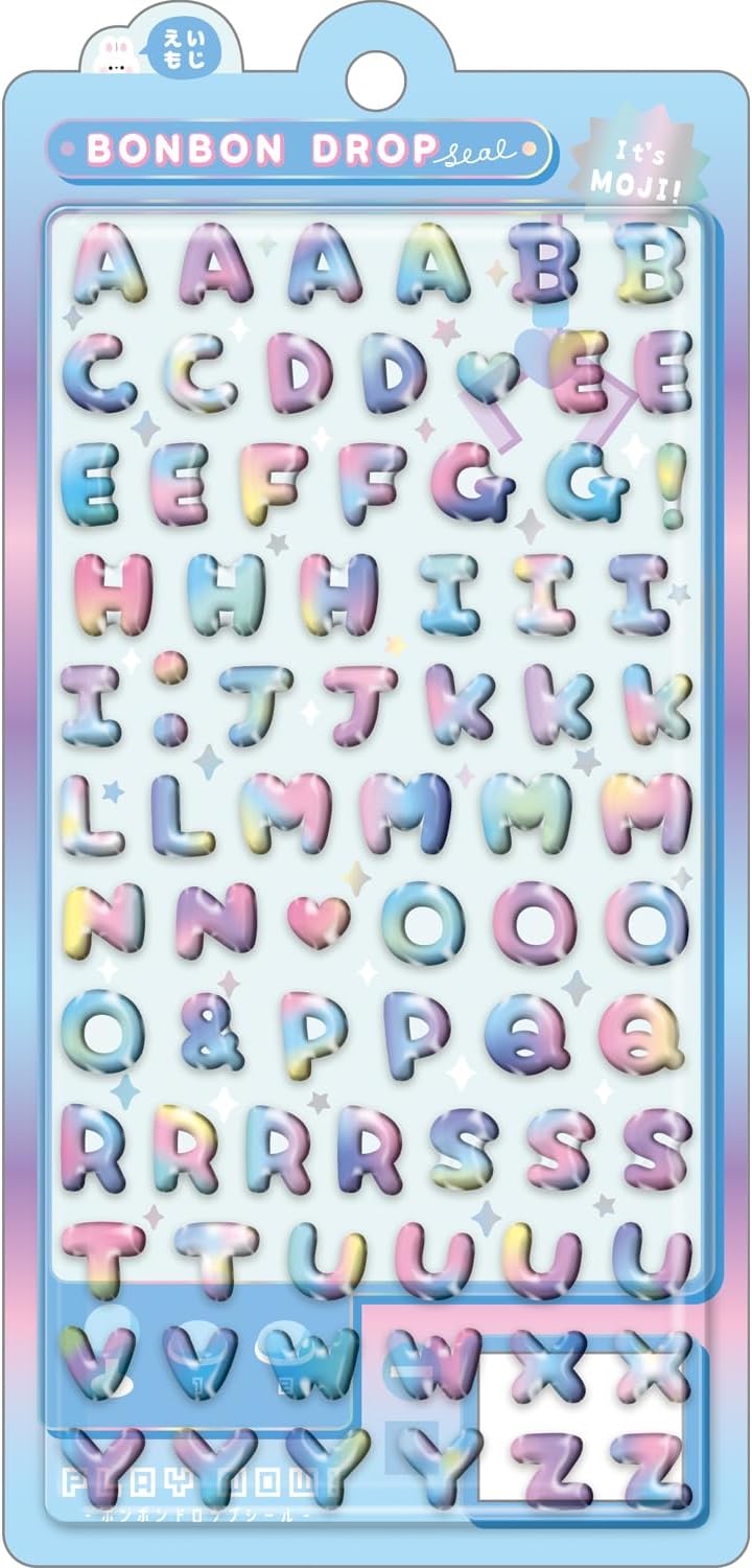 Amazon.com: Coolier Seal 91246 Bombon Drop Seal Letters Momoji Bonbon ...