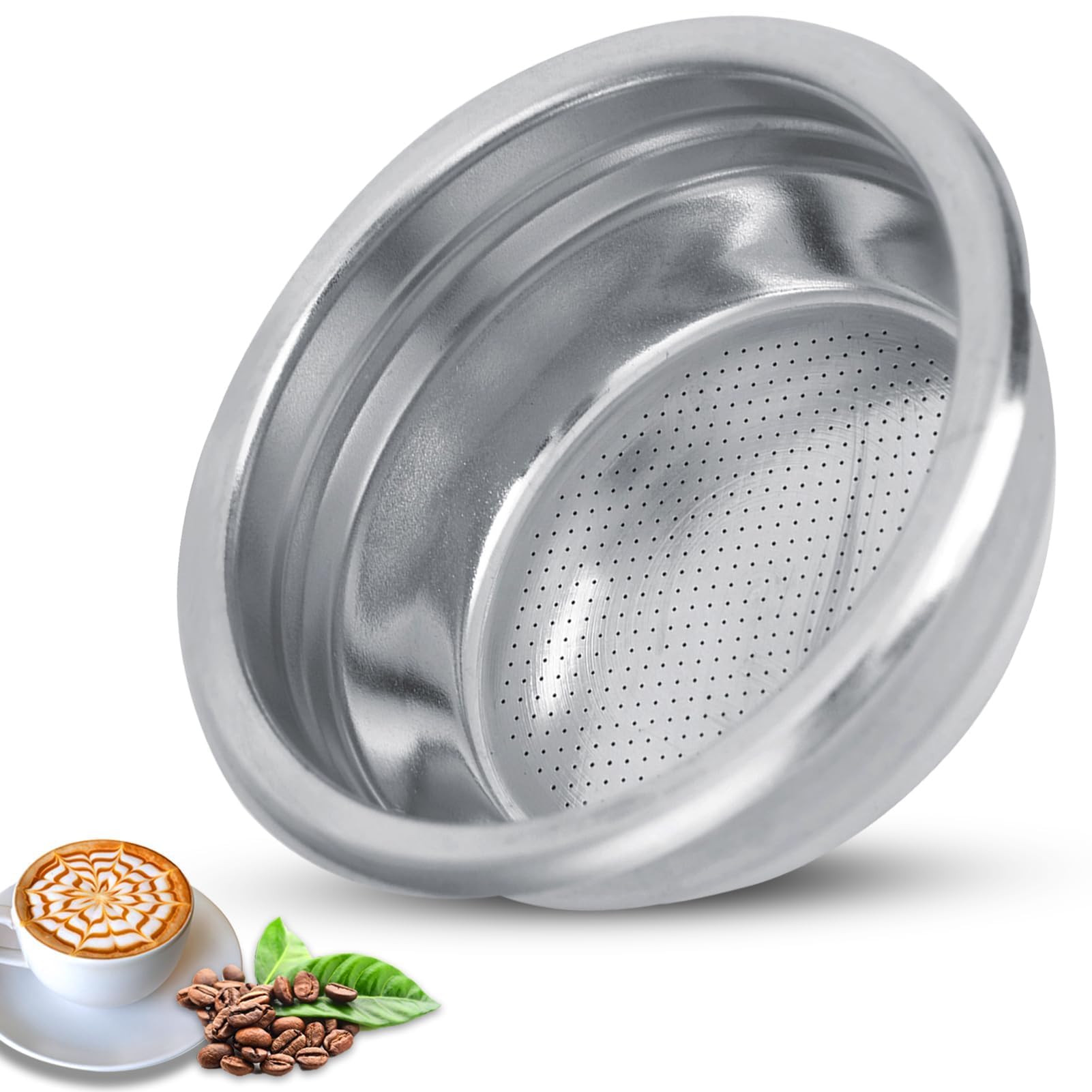 Stainless Steel Coffee Filter, 58mm Reusable Coffee Filter Coffee ...