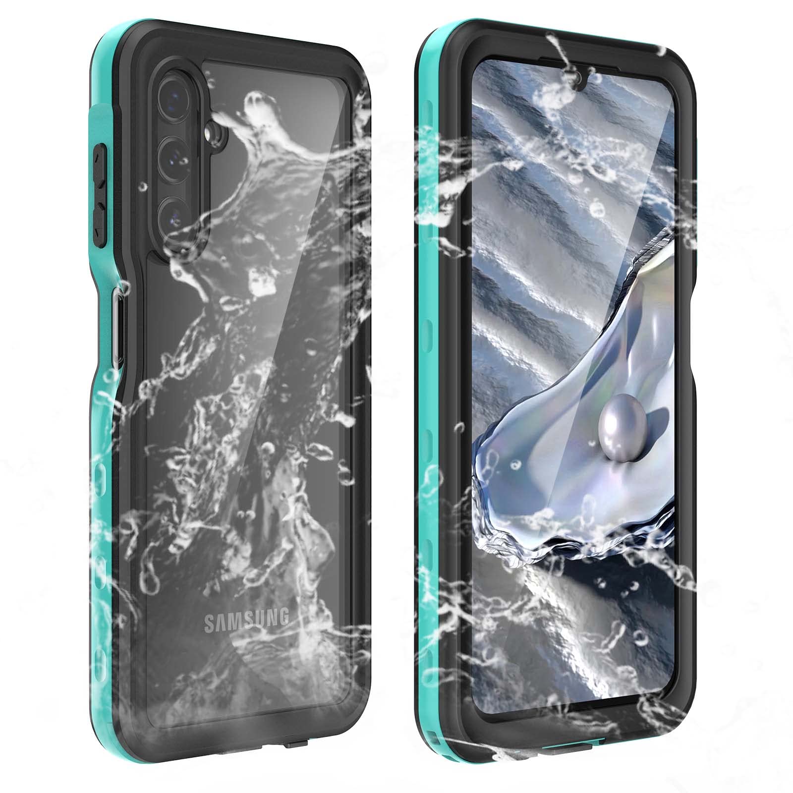 Samsung Galaxy A14 5G Waterproof Case, DOOGE [Support Fingerprint ID ...