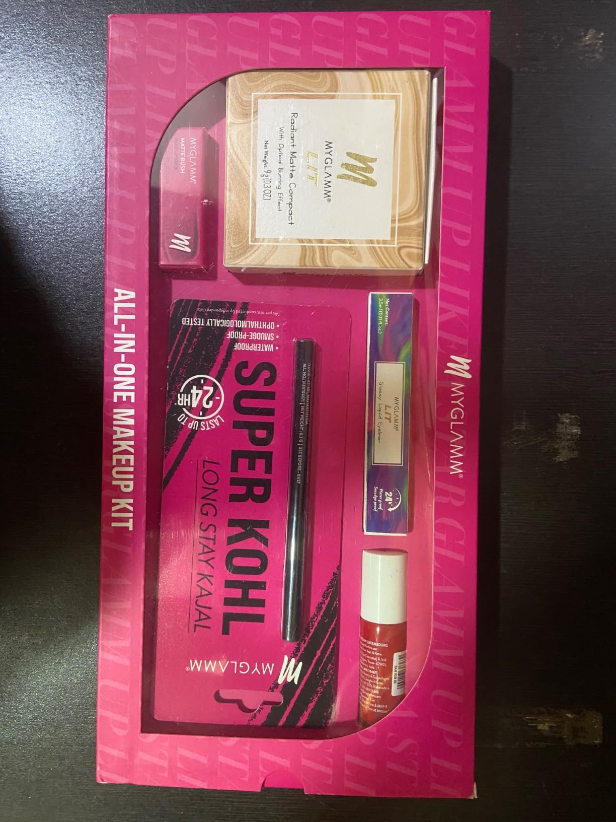 MyGlamm All in One Makeup Kit (Pack of 5) | Full Makeup Set For Women ...