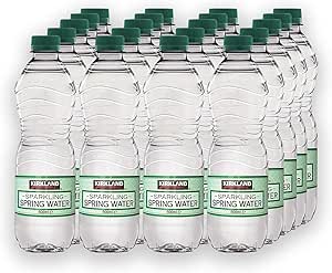 Kirkland Chase Spring Sparkling bottled Water 500ml - 20 bottled water ...
