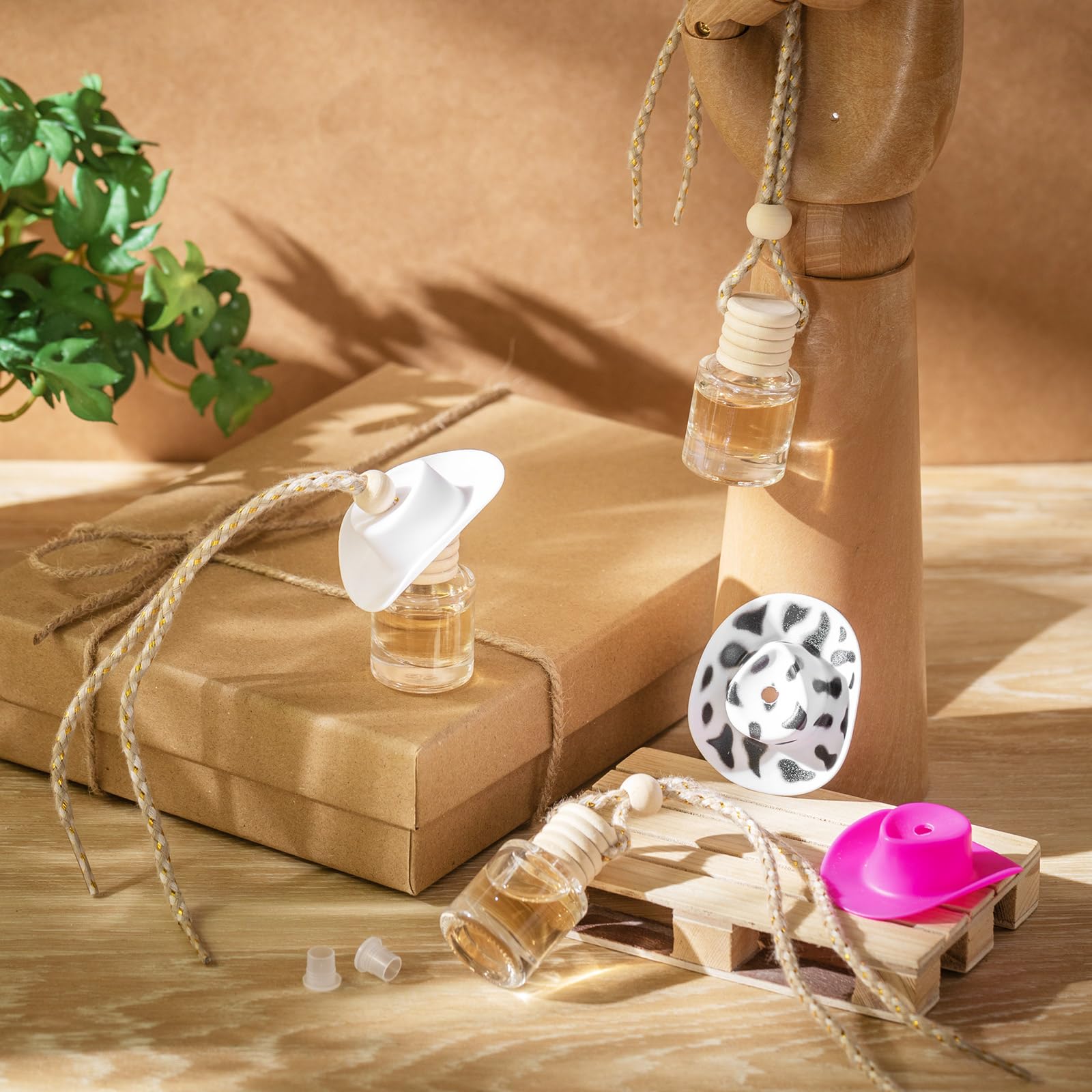 Snapklik.com : Swiffen 3 Pieces Cowboy Hat Car Air Freshener Hanging ...