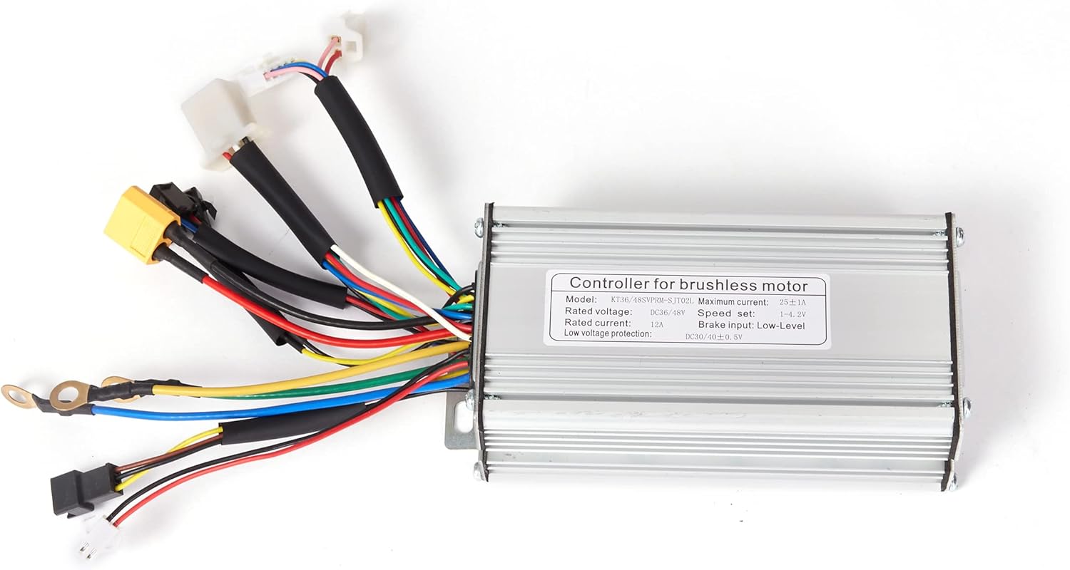 ZHAOYUQI Ebike Controller Controller Fit For 36/48V 250/350/500W ...