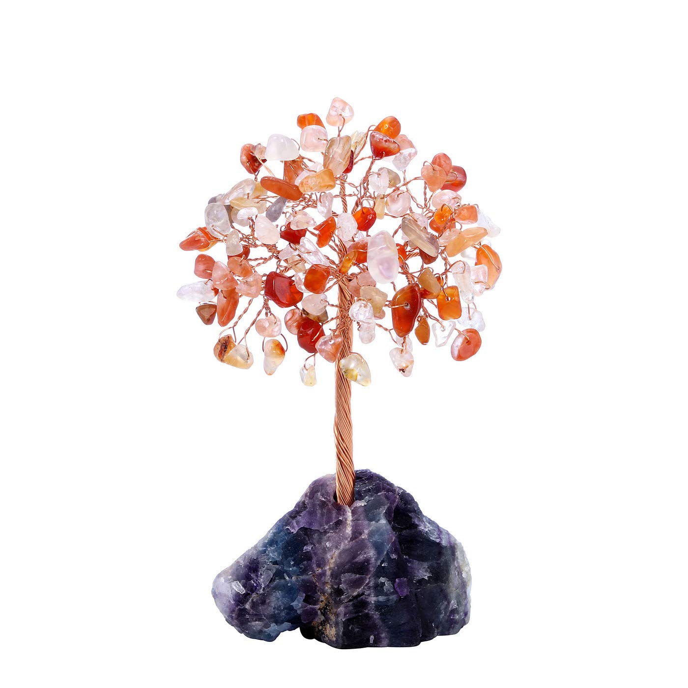 Buy MANIFO Carnelian Crystal Tree Healing Crystals Gemstones Feng Shui ...