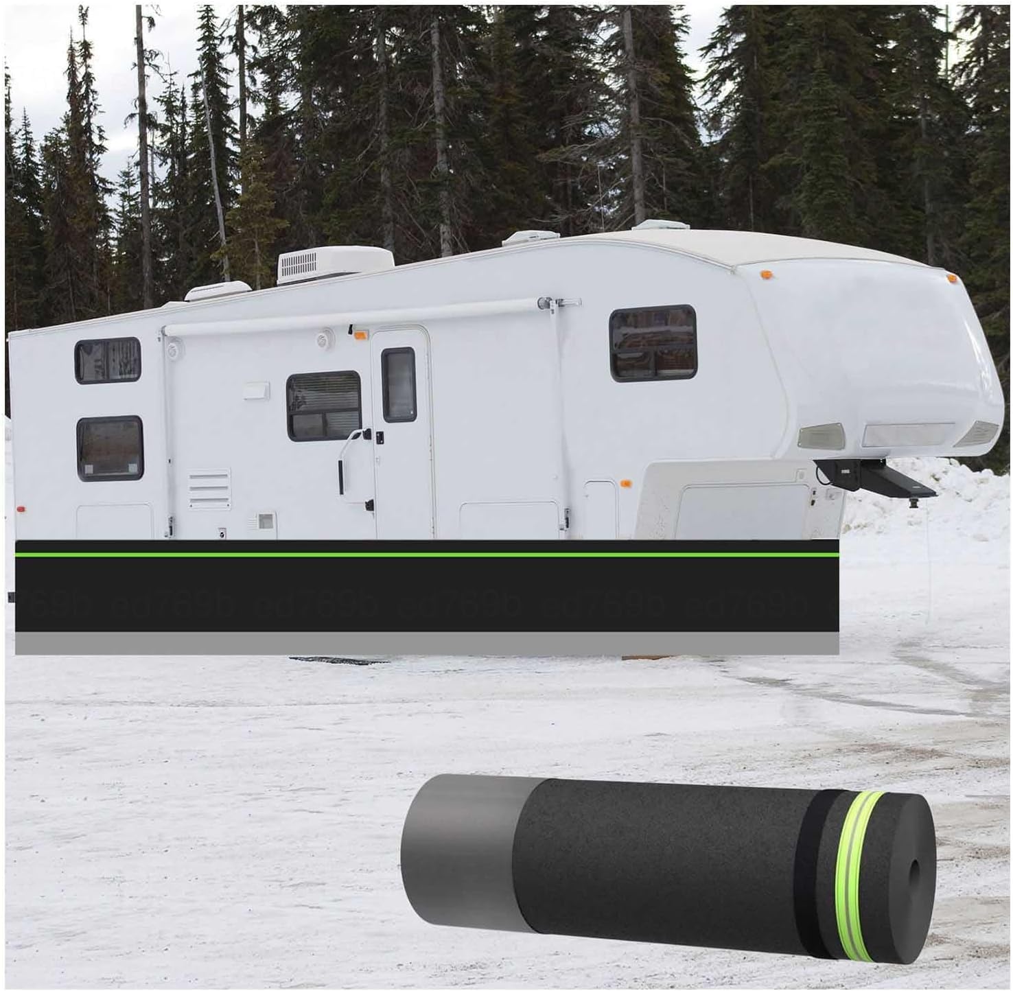 Amazon.com: Winter Camper Skirt Kits Insulated RV Skirting,Snap Ez ...