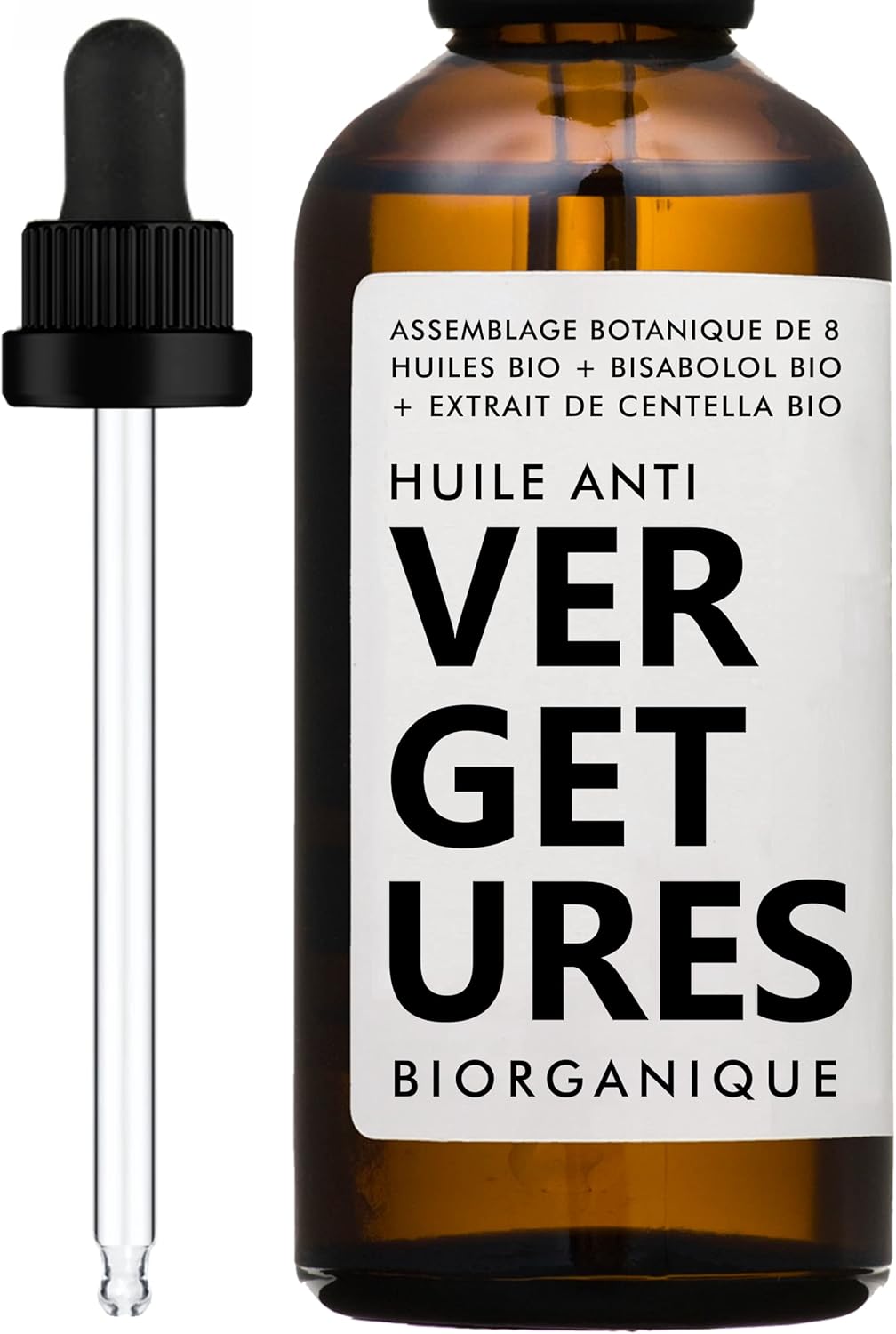 Huile de soin Anti-VERGETURE + Anti-CICATRICE | 100% naturel | Avec ...