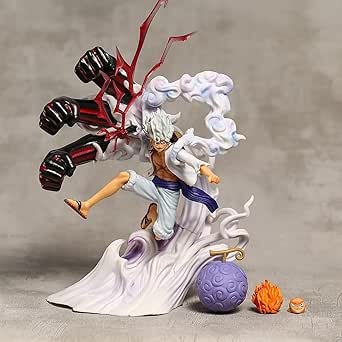 Amazon.co.jp: 30cm Wanokuni Monkey D. Luffy Anime Figure - One Piece ...