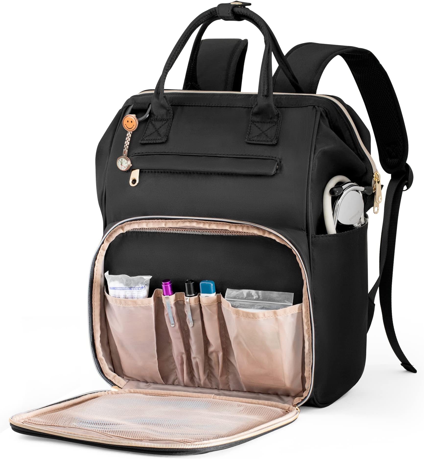 Amazon.com: Fasrom Nurse Bag Backpack for Work Women with USB Charging ...