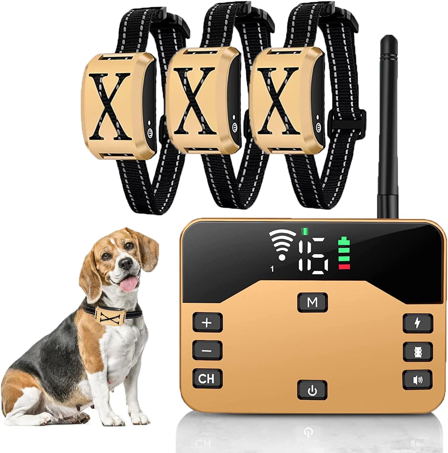 Amazon.com: Wireless Dog Electric Fence,Remote Dog Boundary Containment ...