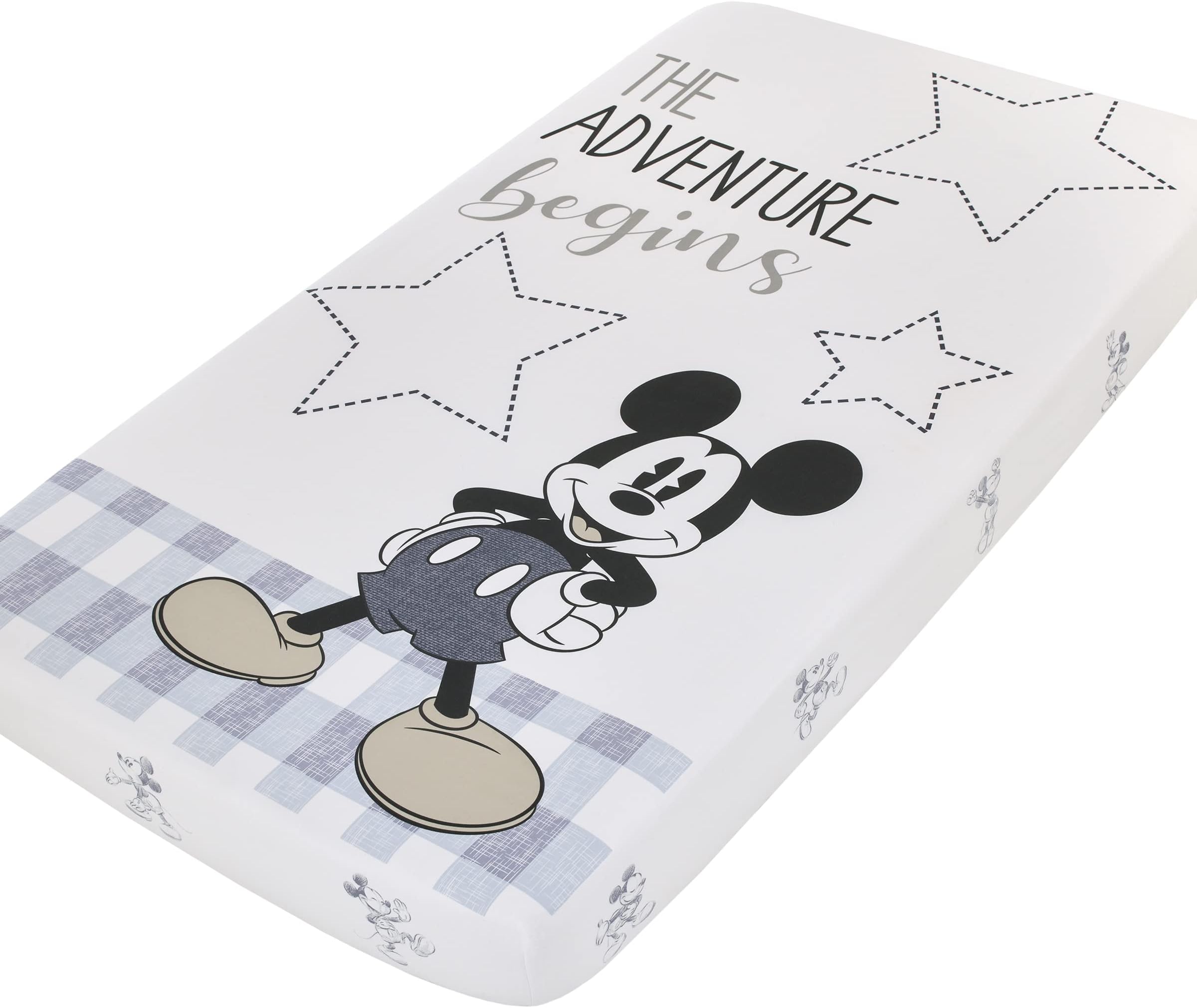 Amazon.com : NoJo Disney Mickey Mouse - Call Me Mickey White and Blue ...