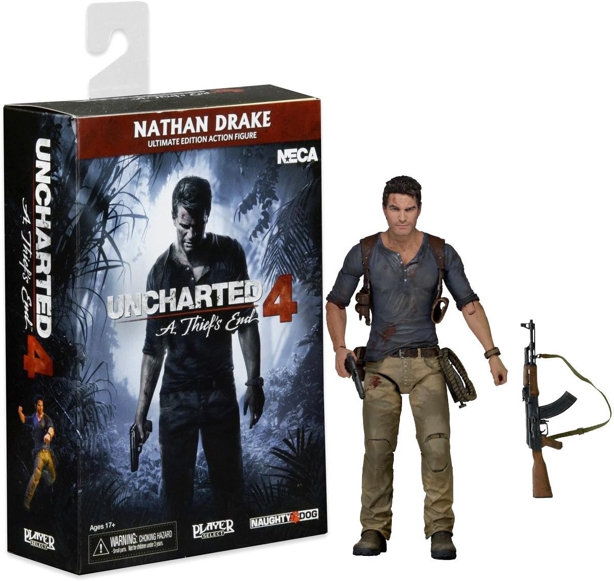 Amazon.com: NECA Uncharted 4 Ultimate Nathan Drake Action Figure (7 ...