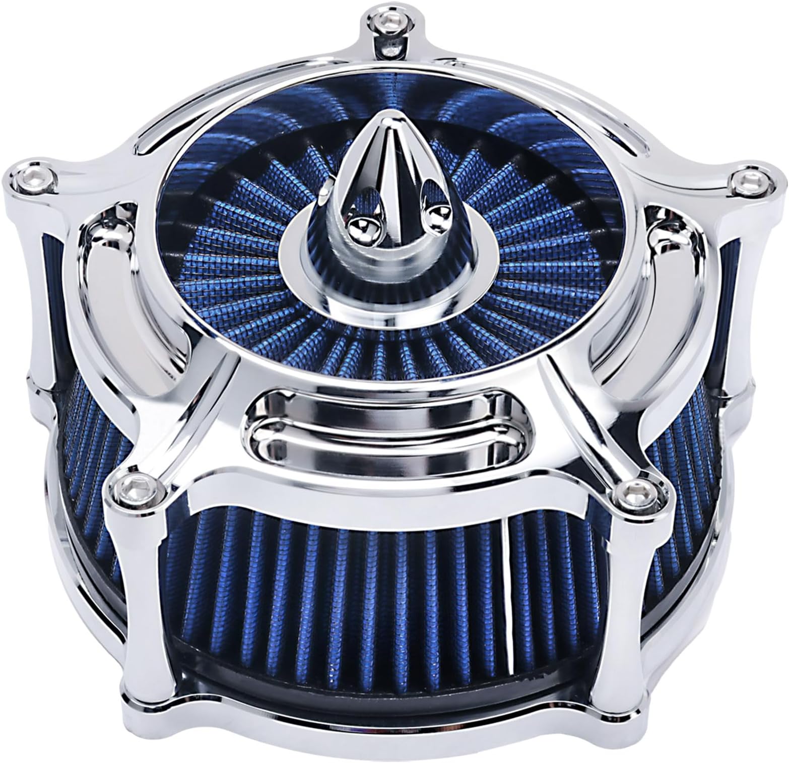 Smart tree Air Filter Kit Motorcycle Air Cleaner CNC Turbine Intake ...