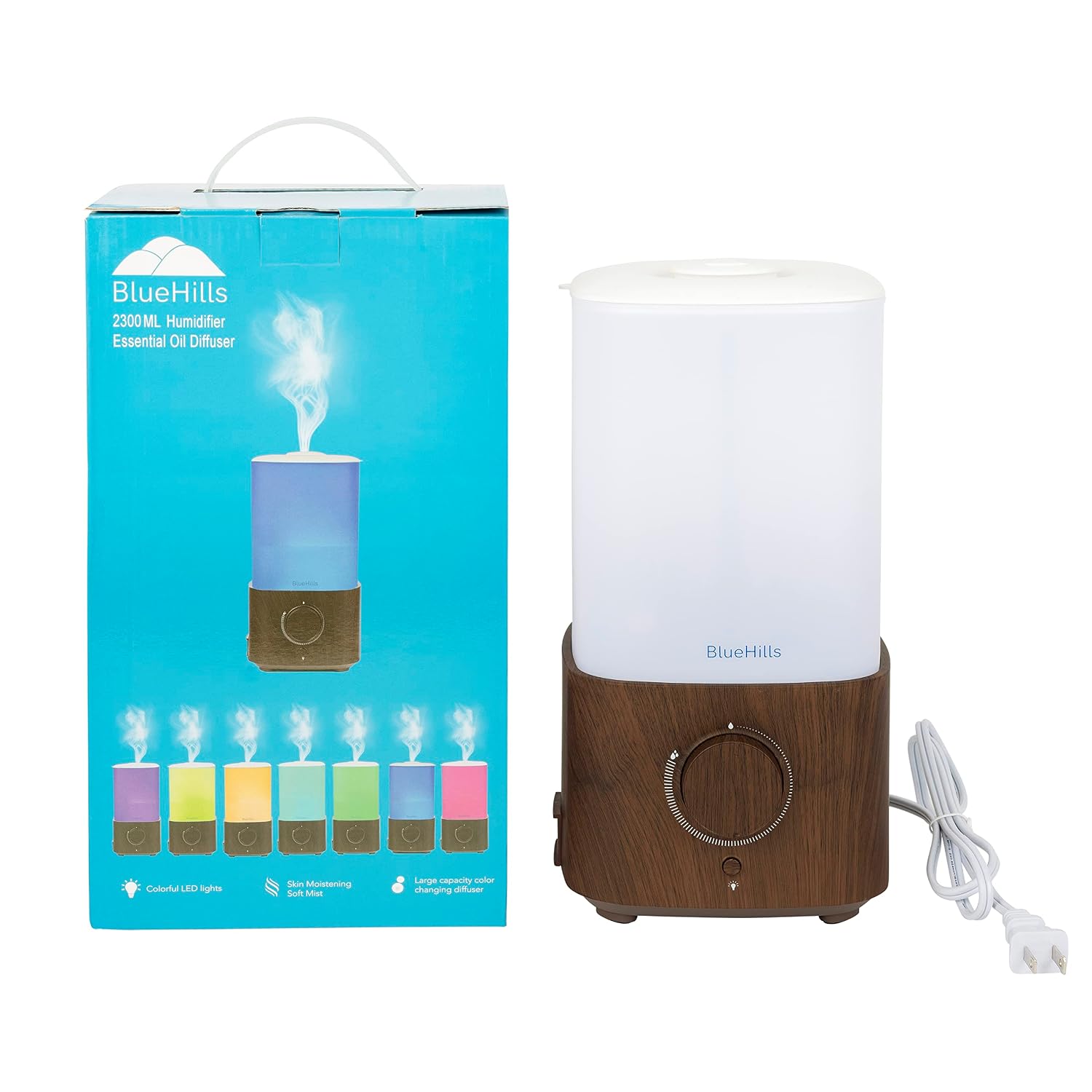 Difusor de Aromas BlueHills Premium 2300 ML: Grande Difusor ...