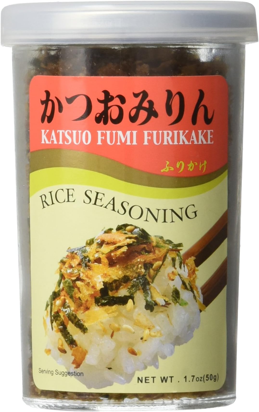 Amazon.com : Nori Fume Furikake Rice Seasoning - 1.7 oz (1.7 oz)-SET OF ...