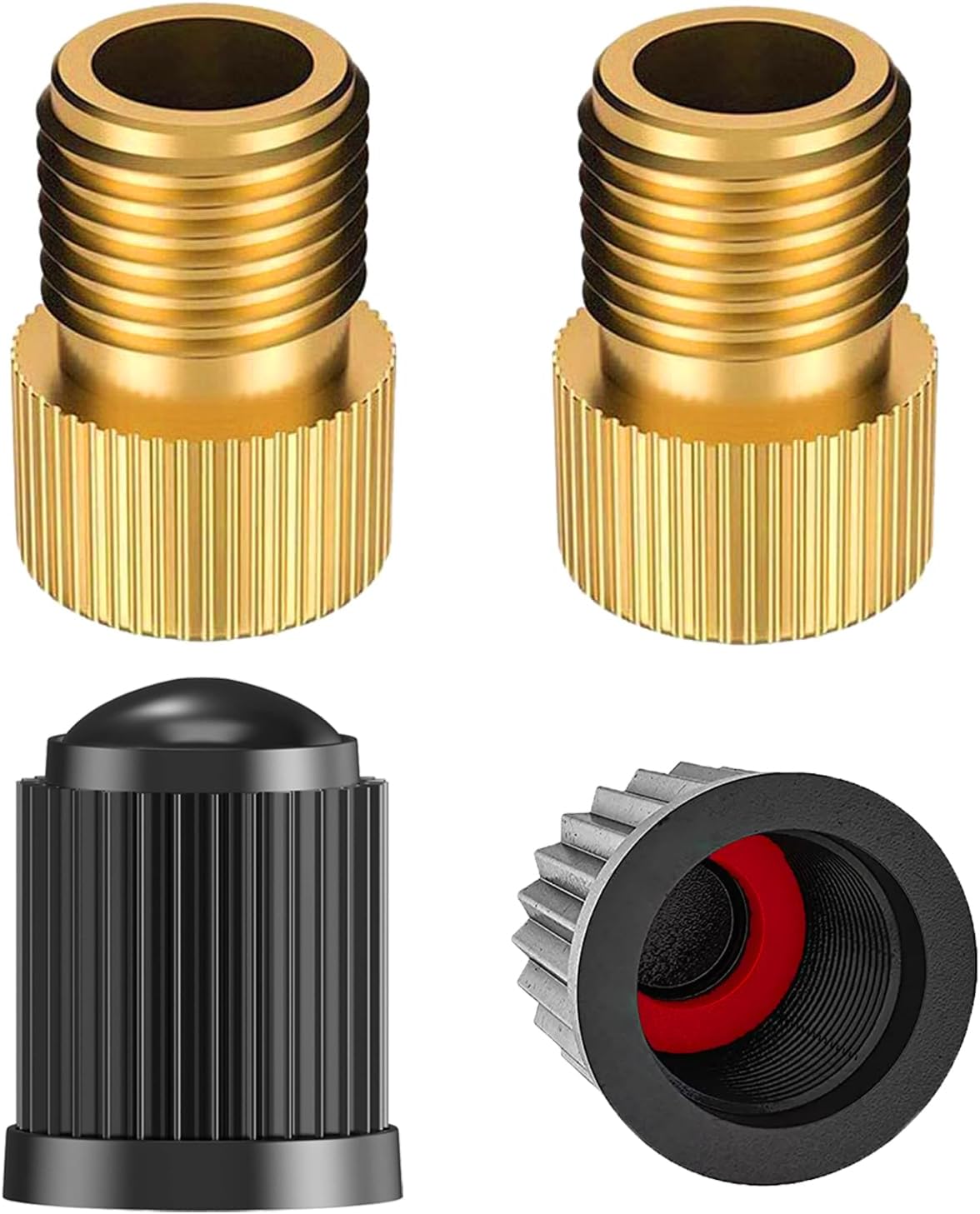 35PCS Bike Pump Adapter adaptor Bicycle Valve Adapter Set. Bicycle Tire ...