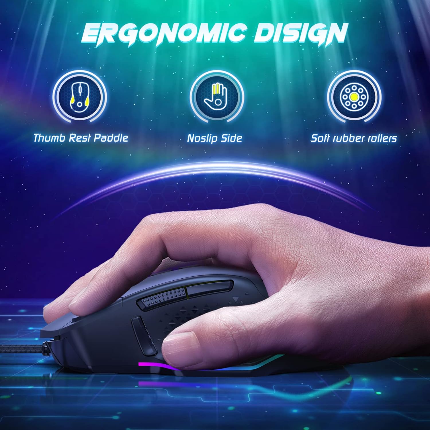 RisoPhy Gaming Mouse PC257A User Manual