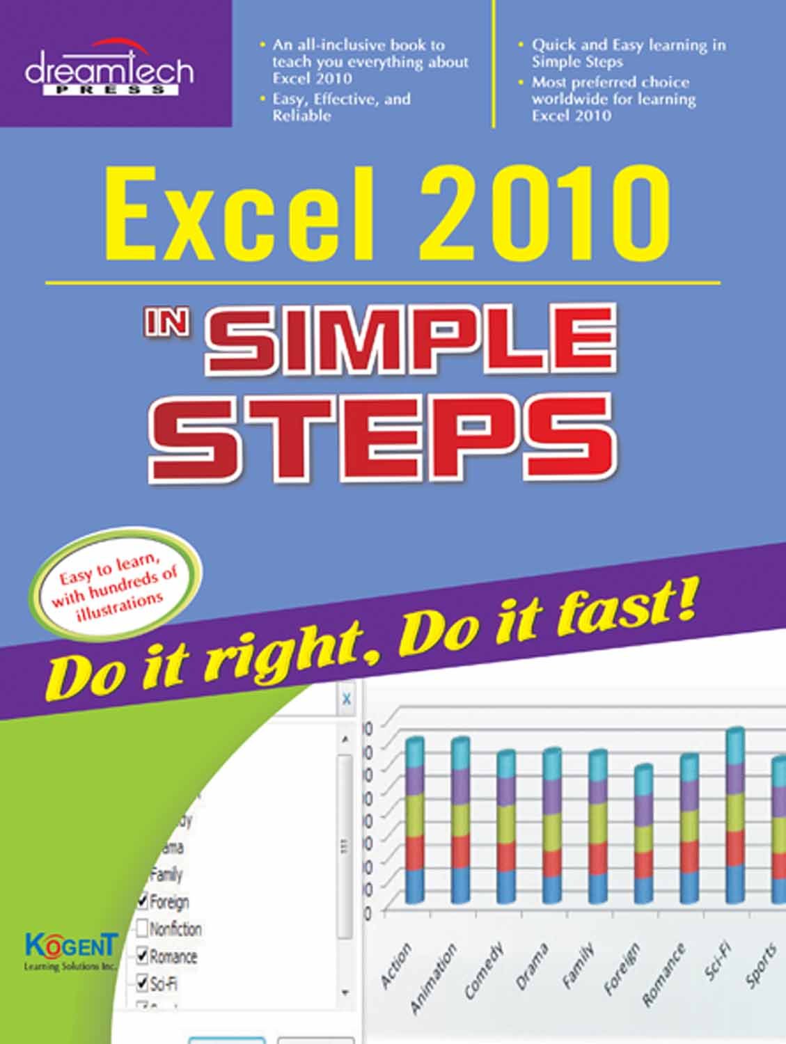 Excel 2010 in Simple Steps eBook : Kogent Learning Solutions Inc ...
