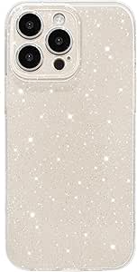 Amazon.com: Hython Case for iPhone 15 Pro Max Case Glitter Cute Sparkly Shiny Bling Sparkle ...