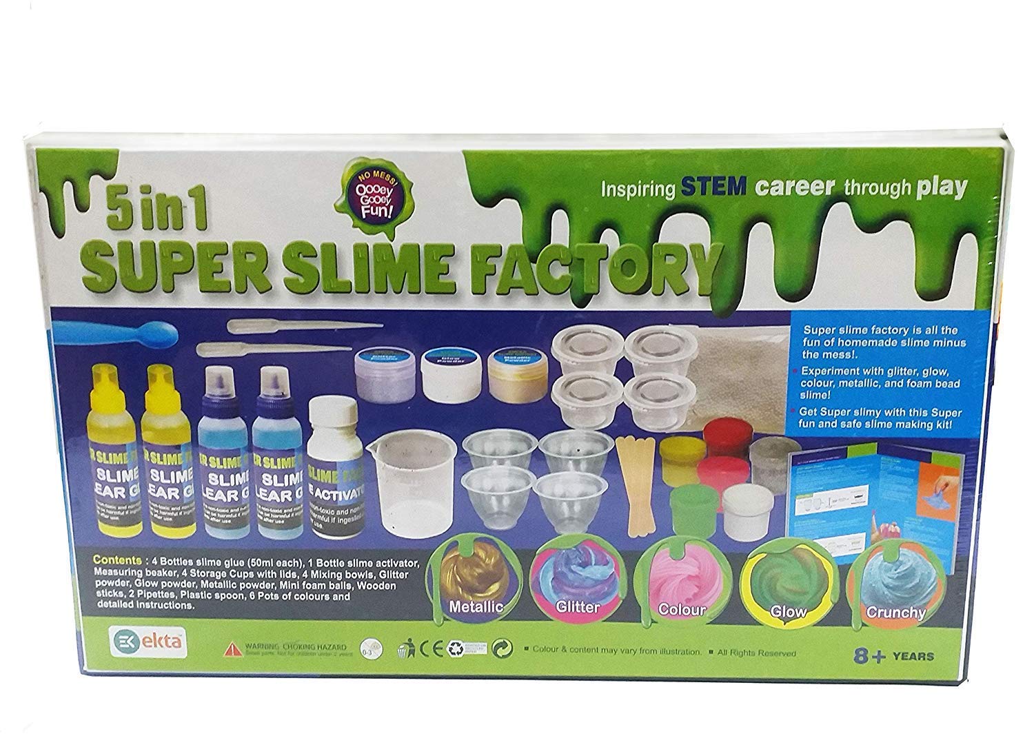 Buy ekta 5 in 1 Super Slime Factory Online at Low Prices in India ...
