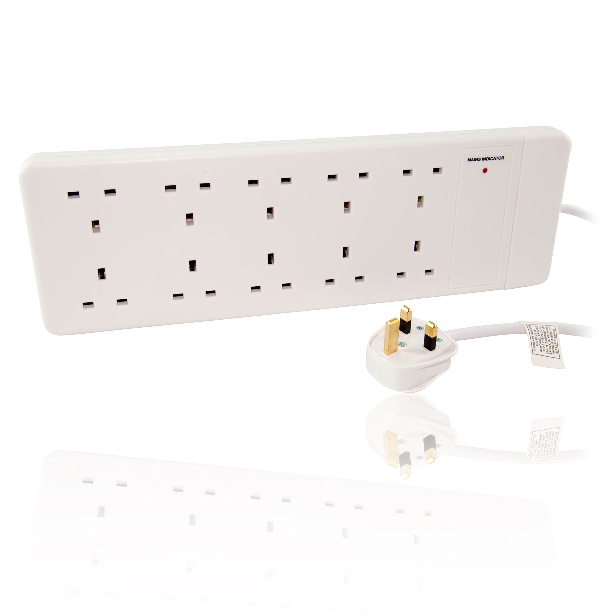 10 way extension lead - Find the best price at PriceSpy