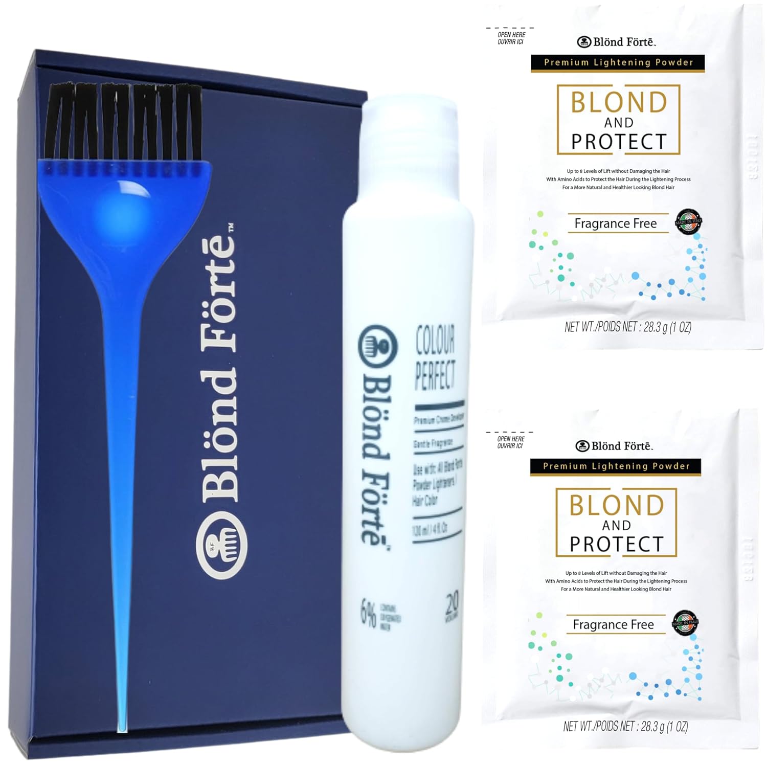 Amazon.com : DIY Blond & Protect 8+ Level Hair Bleach Lightening Kit ...