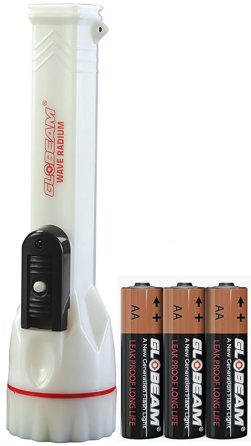 GLOBEAM - Wave Radium 0.75W LED Torchlight with Radium Feature as Torch ...