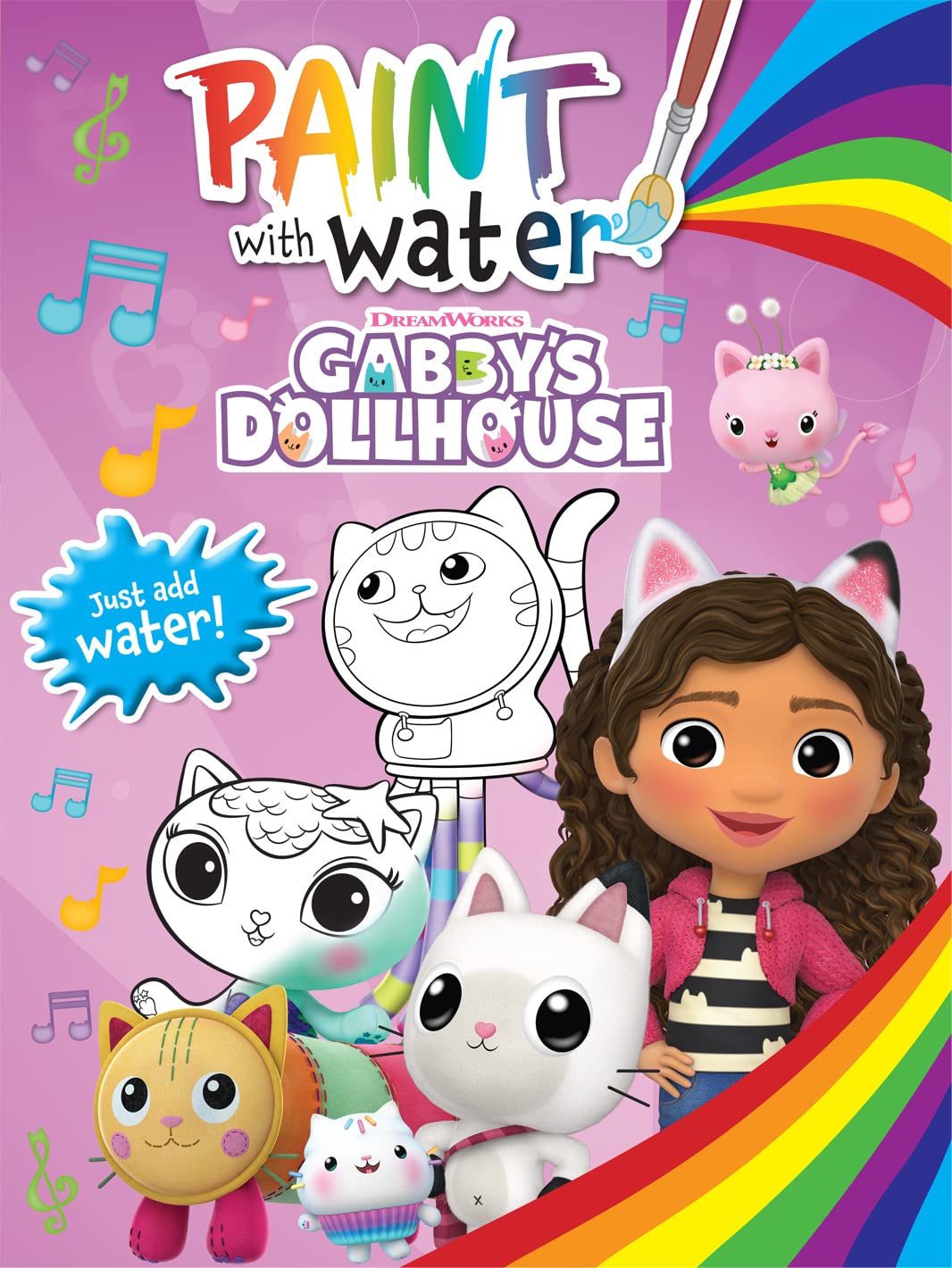 Gabby's Dollhouse: Paint with Water (Dreamworks): Unknown Author ...