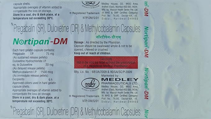 Nortipan - DM - Strip of 10 Capsules : Amazon.in: Health & Personal Care