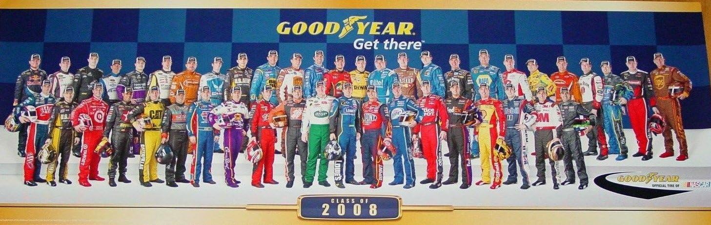 GOODYEAR NASCAR 2008 Poster 34"x11" Original Limited Edition Rare at ...