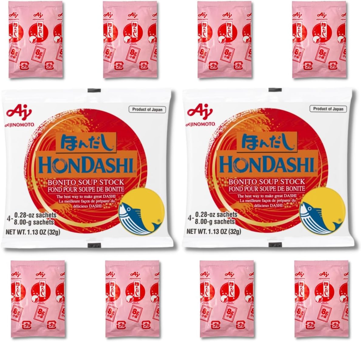 Amazon.com : Ajinomoto Hondashi Bonito Soup Stock, 2.2 Pound Resealable ...