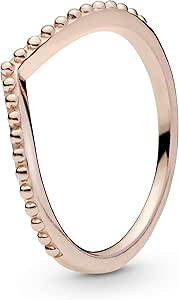 PANDORA Stackable Rings Woman Rose Gold - 186315-60, Sterling Silver ...