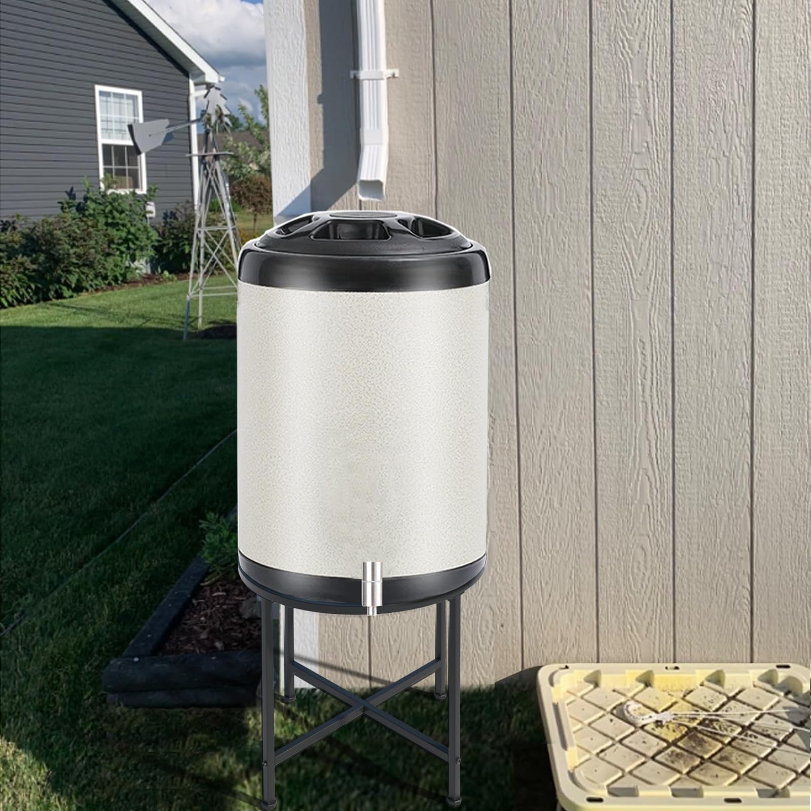 55 Gallon Water Barrel Stand