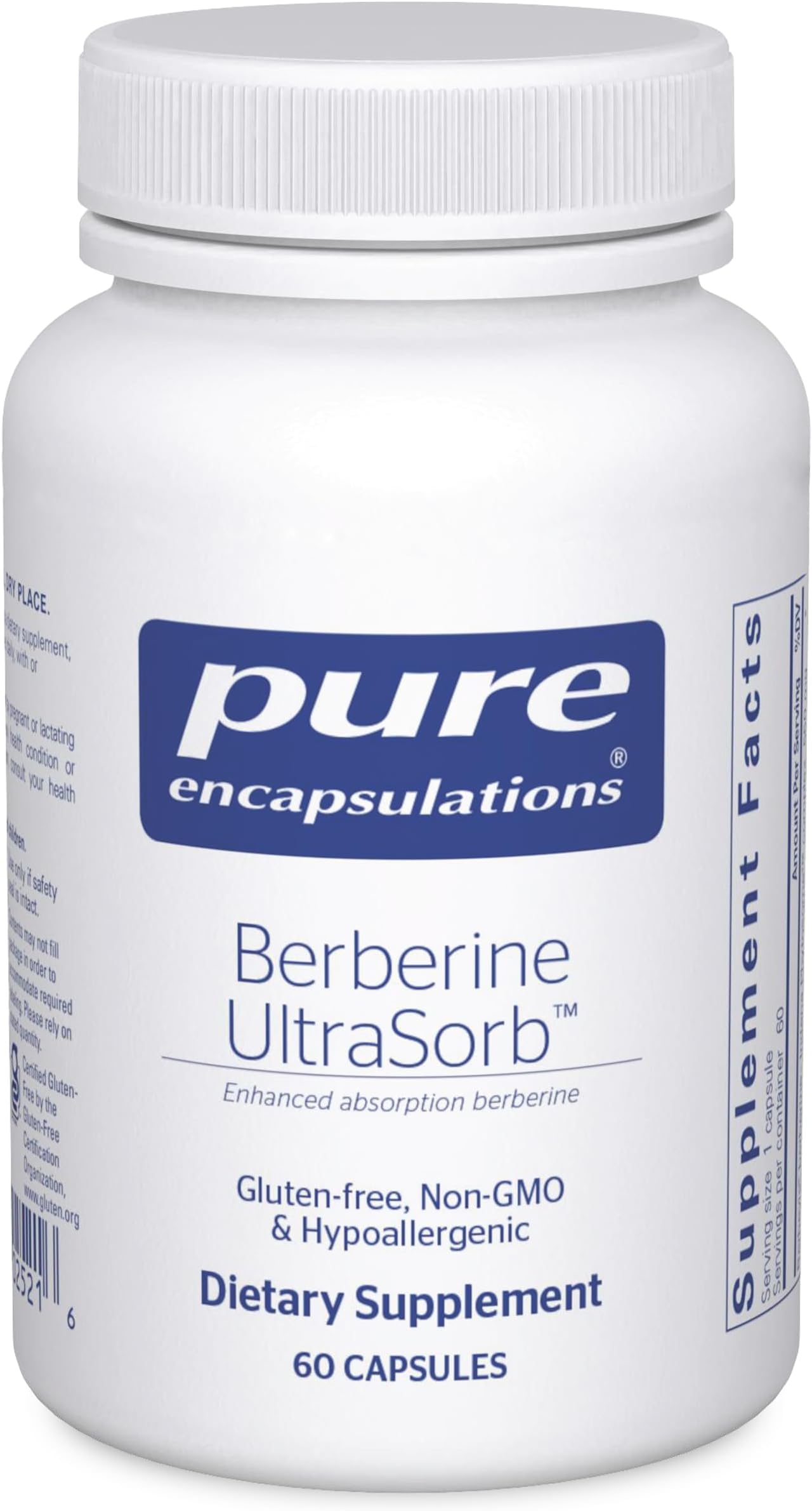 Amazon.com: Pure Encapsulations Berberine UltraSorb | Enhanced ...