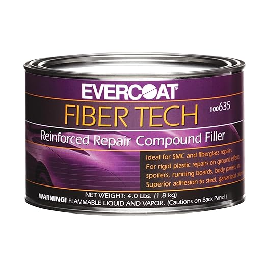 Evercoat FIB-635 Fiber Tech Repair Compound, 0.5 Gallon : Amazon.in: Car & Motorbike