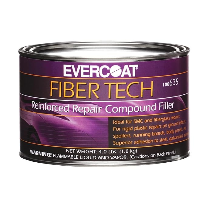 Evercoat FIB-635 Fiber Tech Repair Compound, 0.5 Gallon : Amazon.in ...