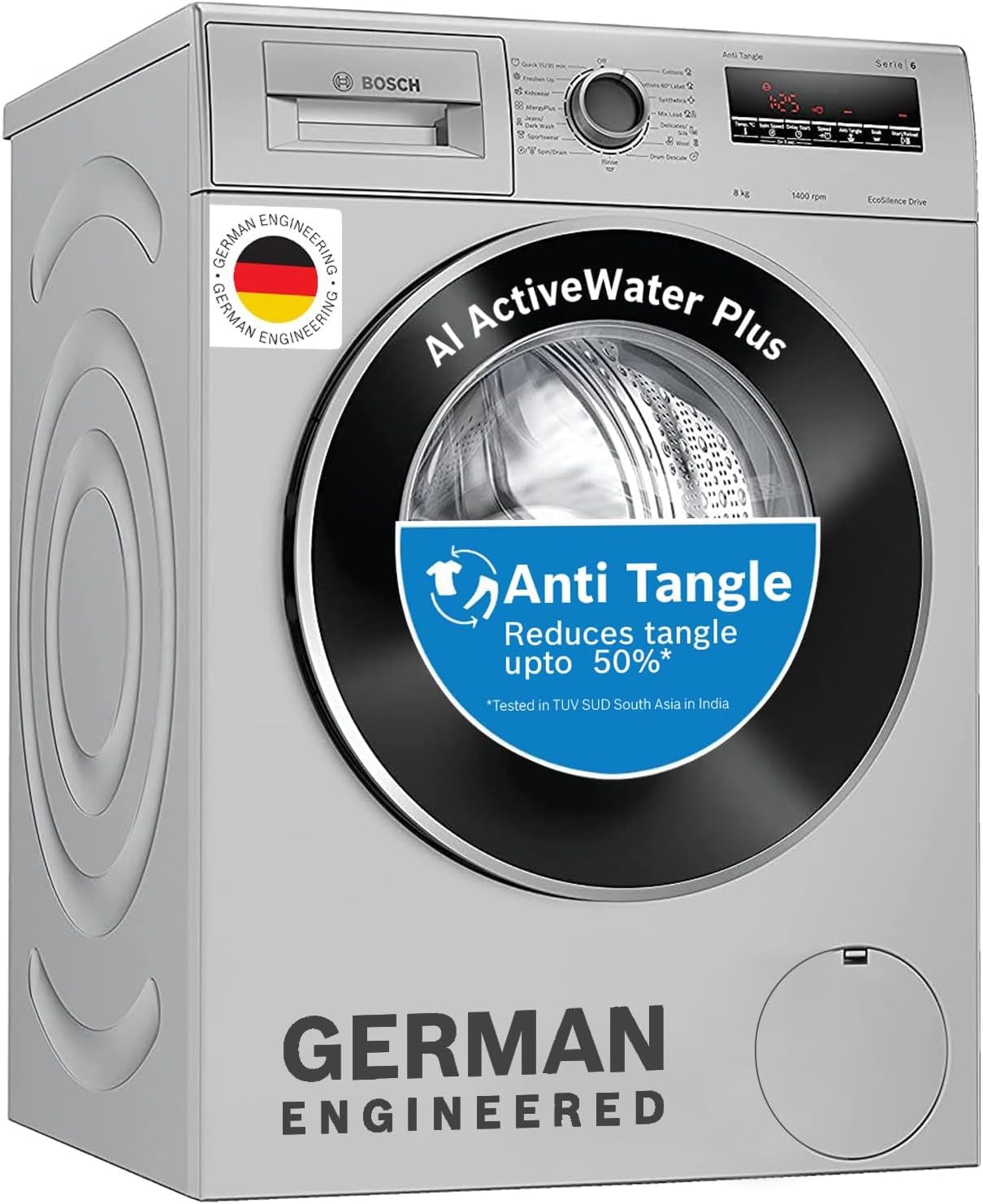 Bosch 8 kg 5 Star Fully-Automatic Front Loading Washing Machine ...