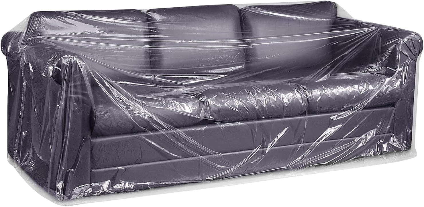 Amazon.com : U-Haul Sofa Covers - 2 Pack – Plastic Moving and Storage ...