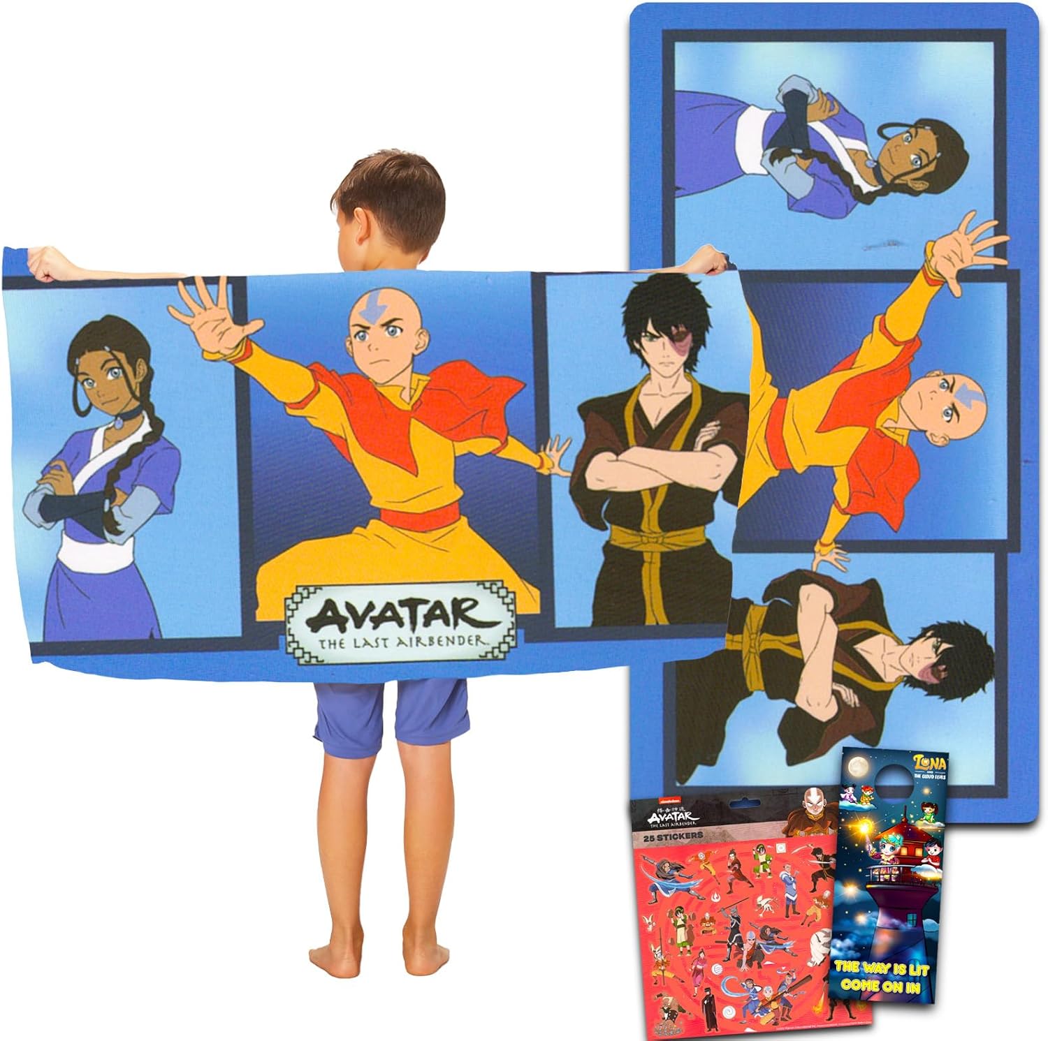 Amazon.com: Nickelodeon Avatar The Last Airbender Towel Set for Boys ...