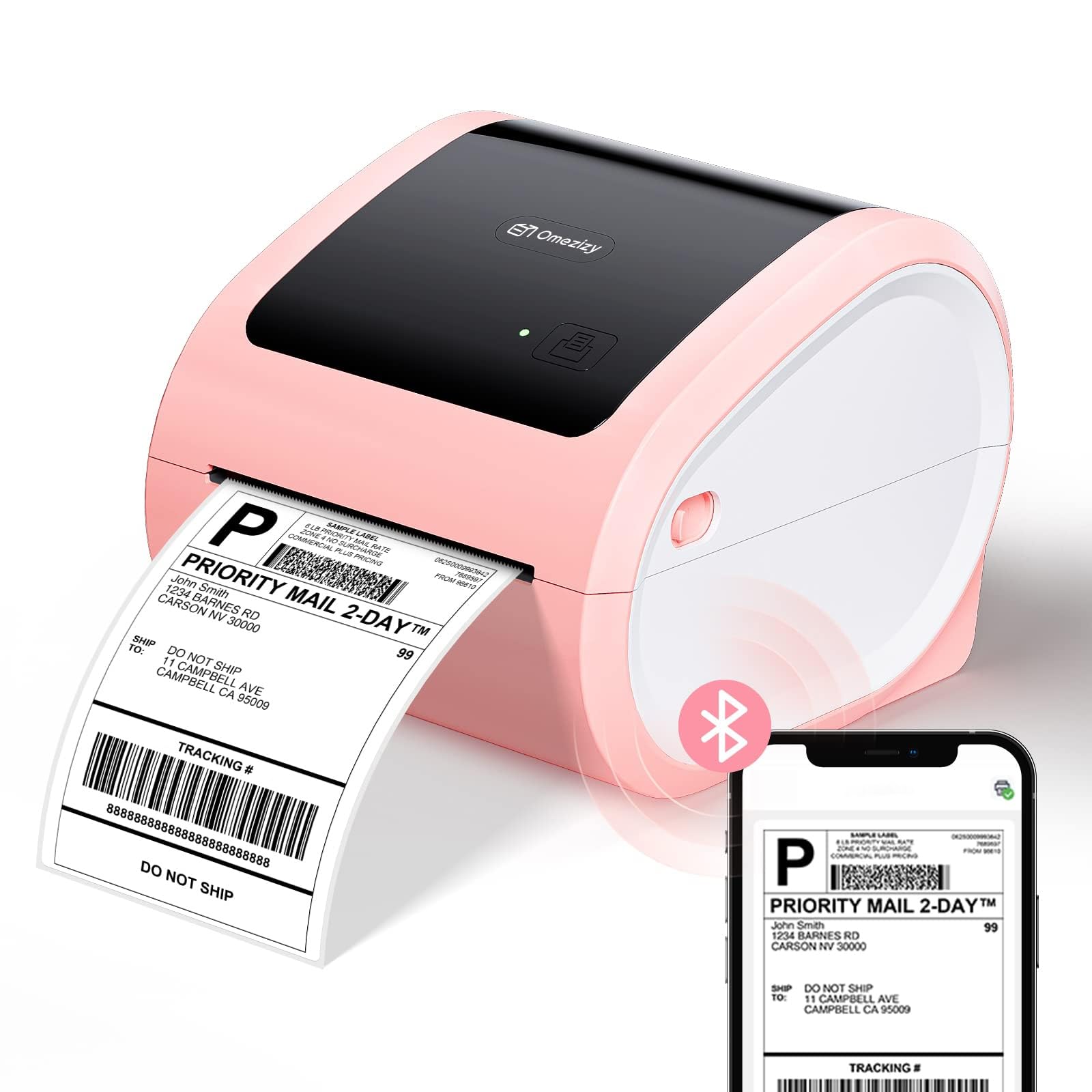 Amazon.com : Omezizy Shipping Label Printer 4x6 - Thermal Label Printer ...