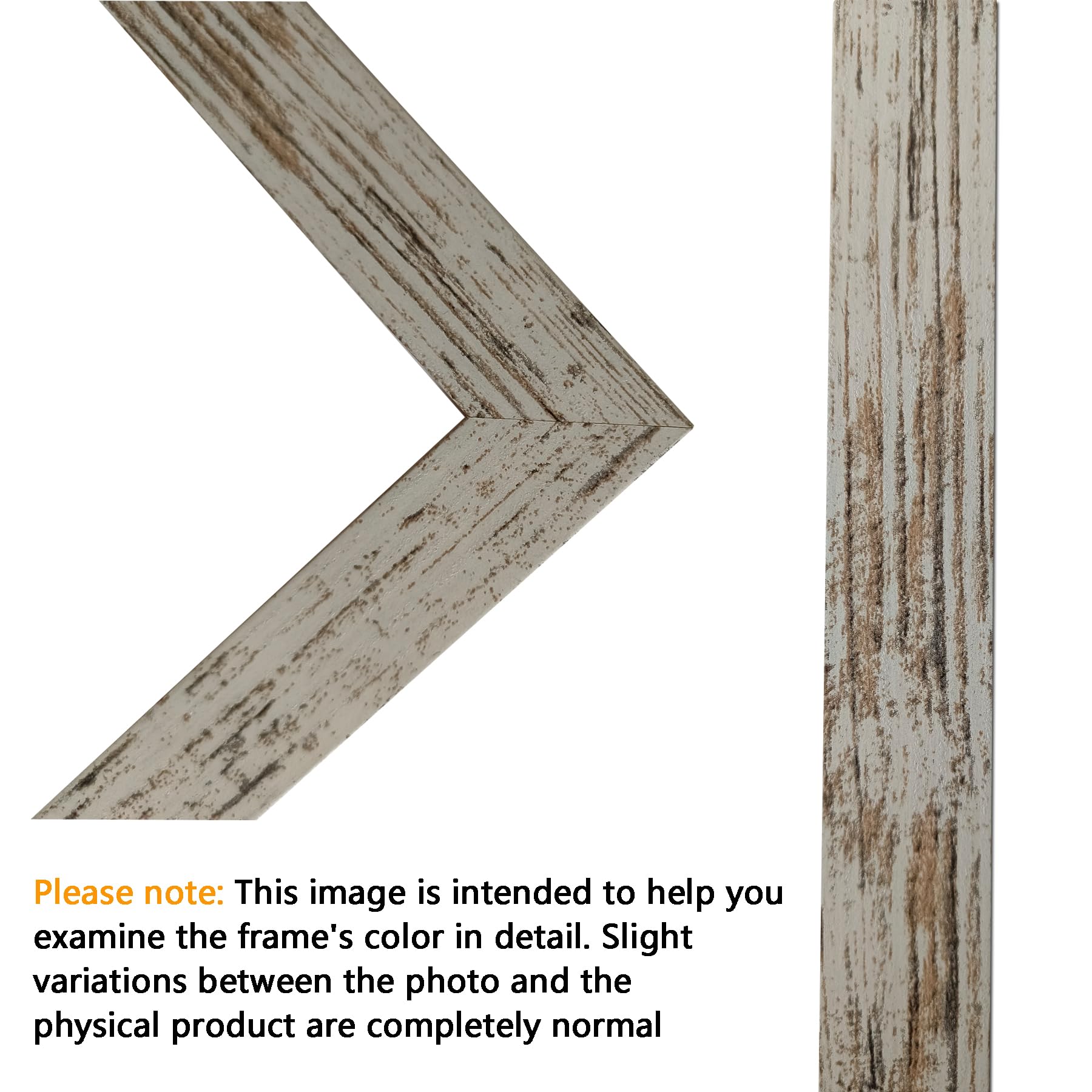 Snapklik.com : SESEAT 8x10 Picture Frame Rustic Distressed White