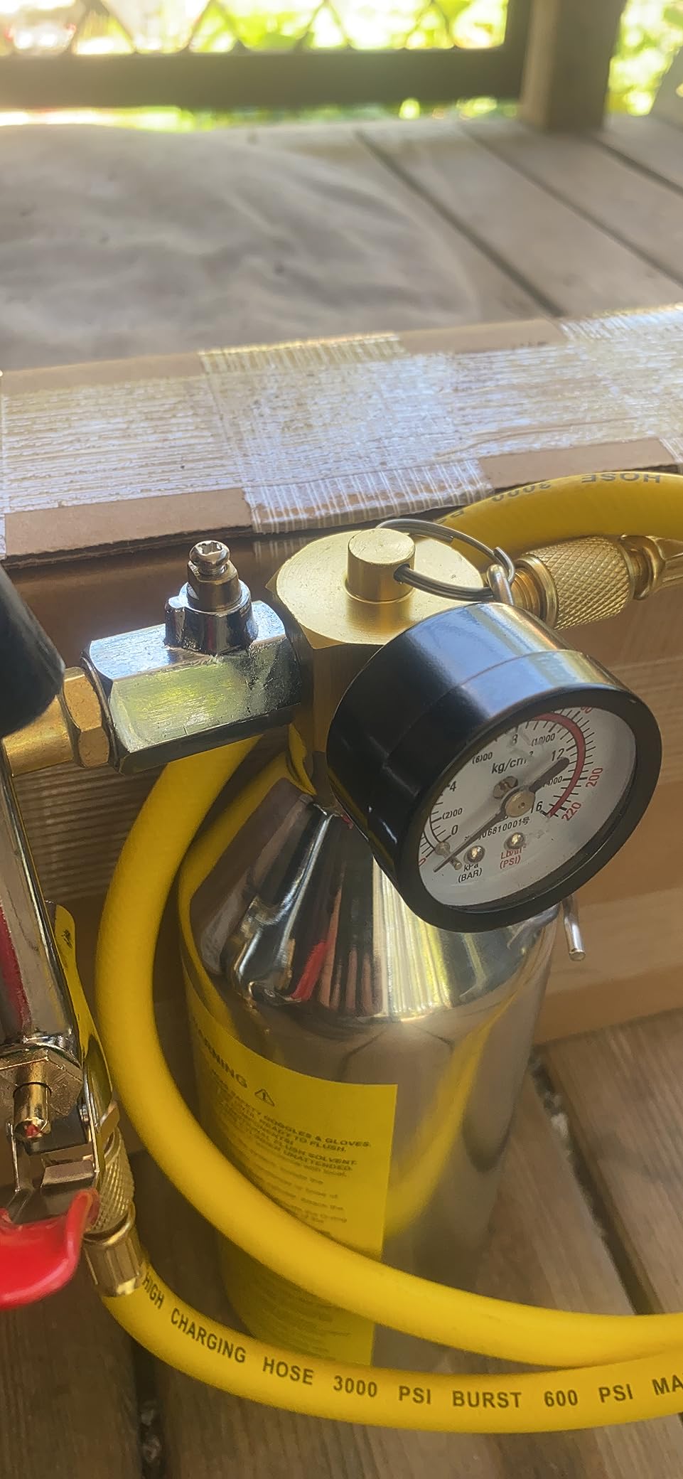 Amazon.com: Oralys A/C Flush Kit, Car Cleaning Tool Kit for R134A R12 ...