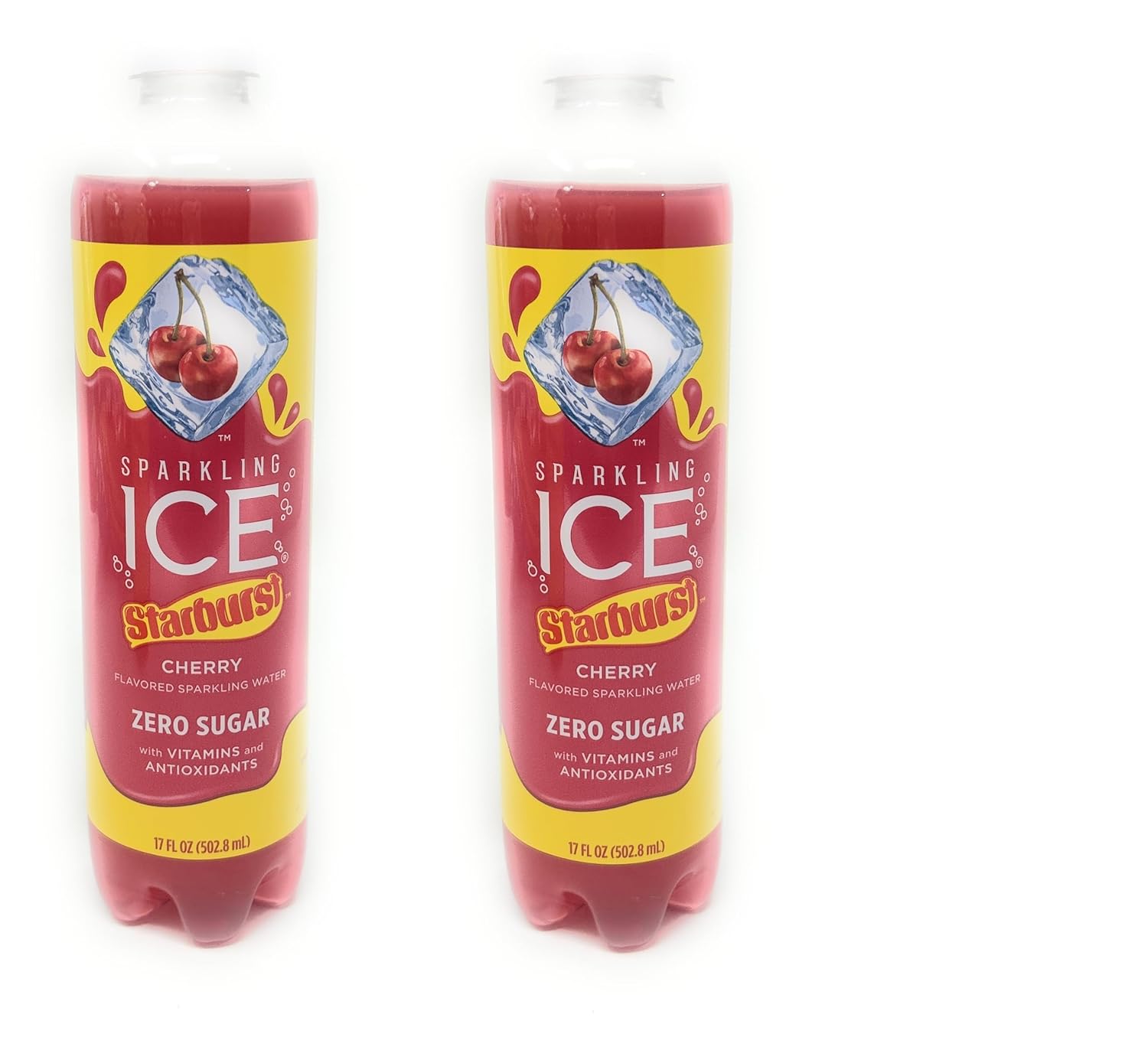 Amazon.com: Sparkling Ice Starburst Cherry Flavored Sparkling Water ...