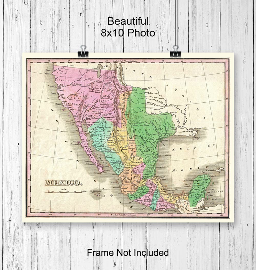Mexican Wall Art & Decor - Mexico Map - Mexican Australia | Ubuy
